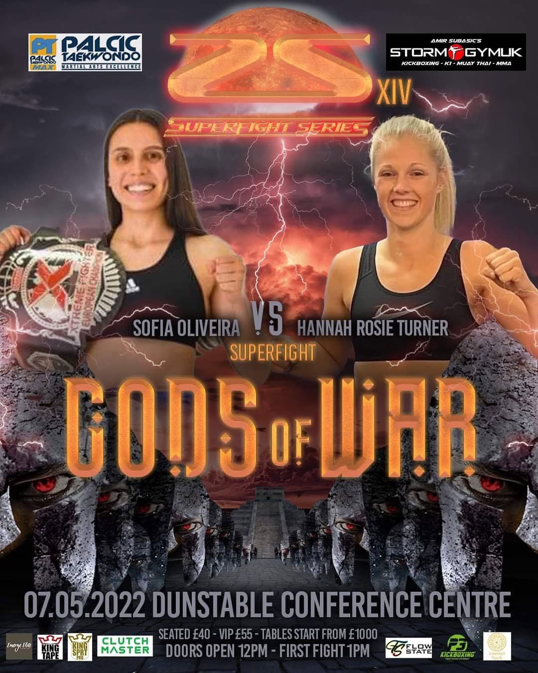Super Fight Series 14 - Gods Of War Results | Muay Thai Records