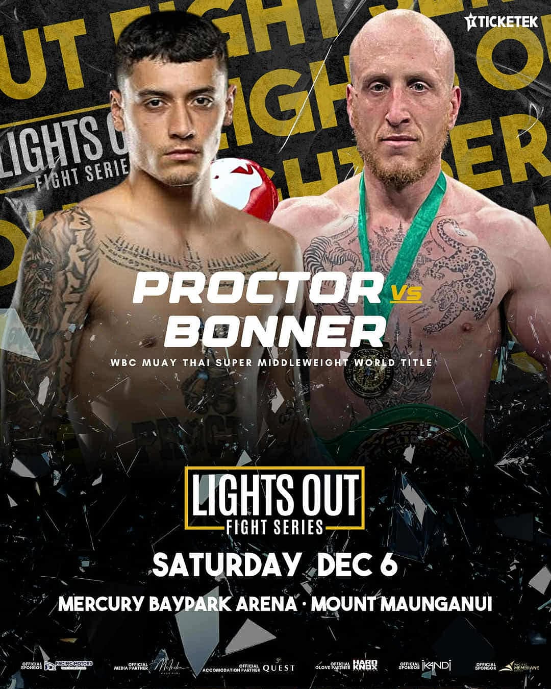 Lights Out Fight Series 4 Results | Muay Thai Records