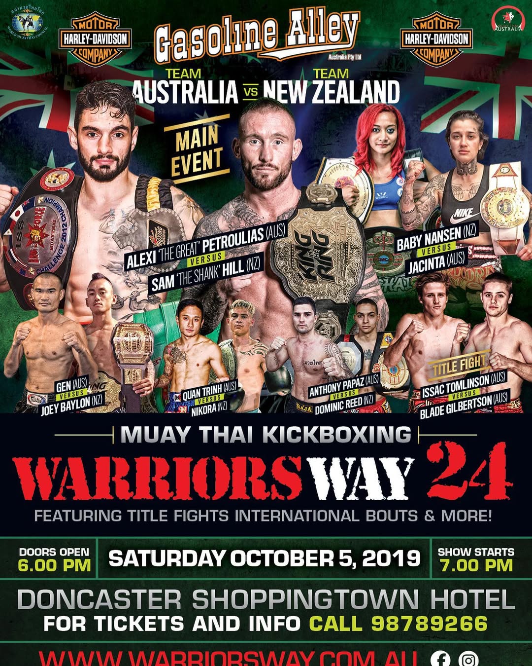 Warriors Way 24 Results | Muay Thai Records