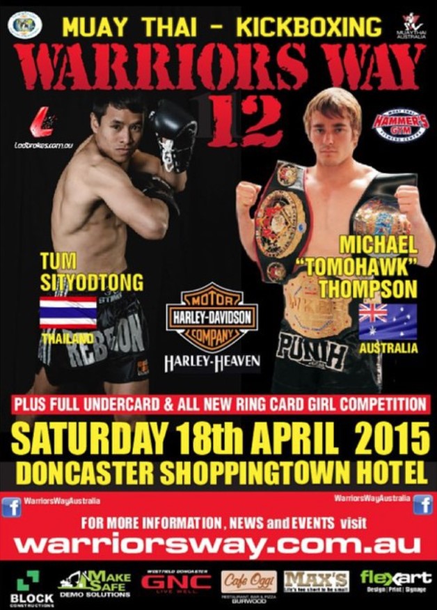 Warriors Way 12 Results | Muay Thai Records