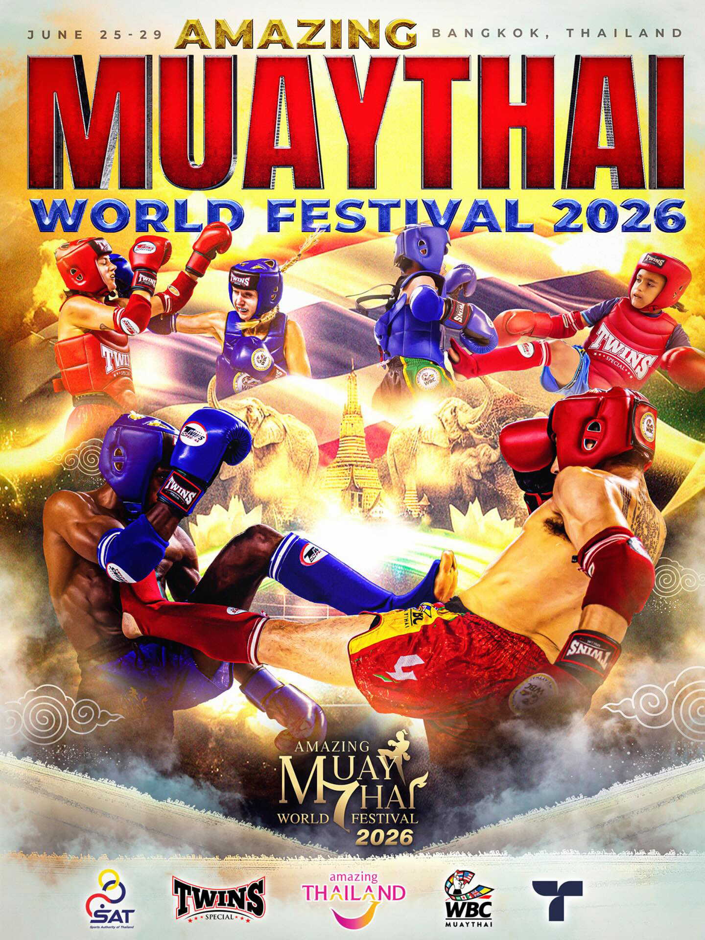Amazing MuayThai World Festival 2026 Results | Muay Thai Records