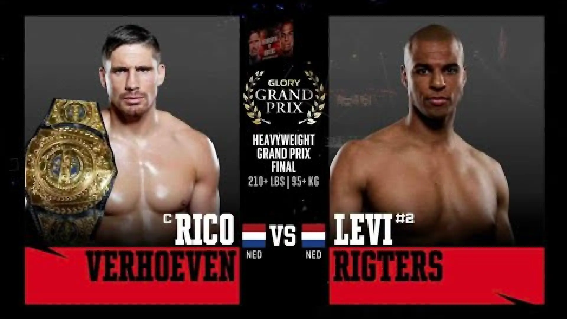 Rico Verhoeven - Fight Record